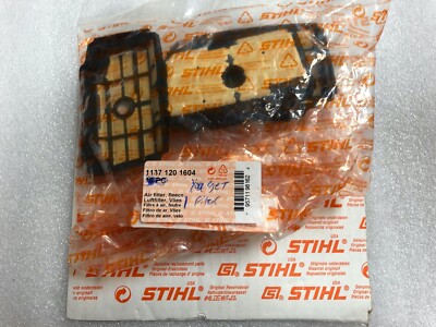 (1) STIHL ms194t ms193t ms193tc air filter 1137 120 1604 NEW OEM ACTUAL ...