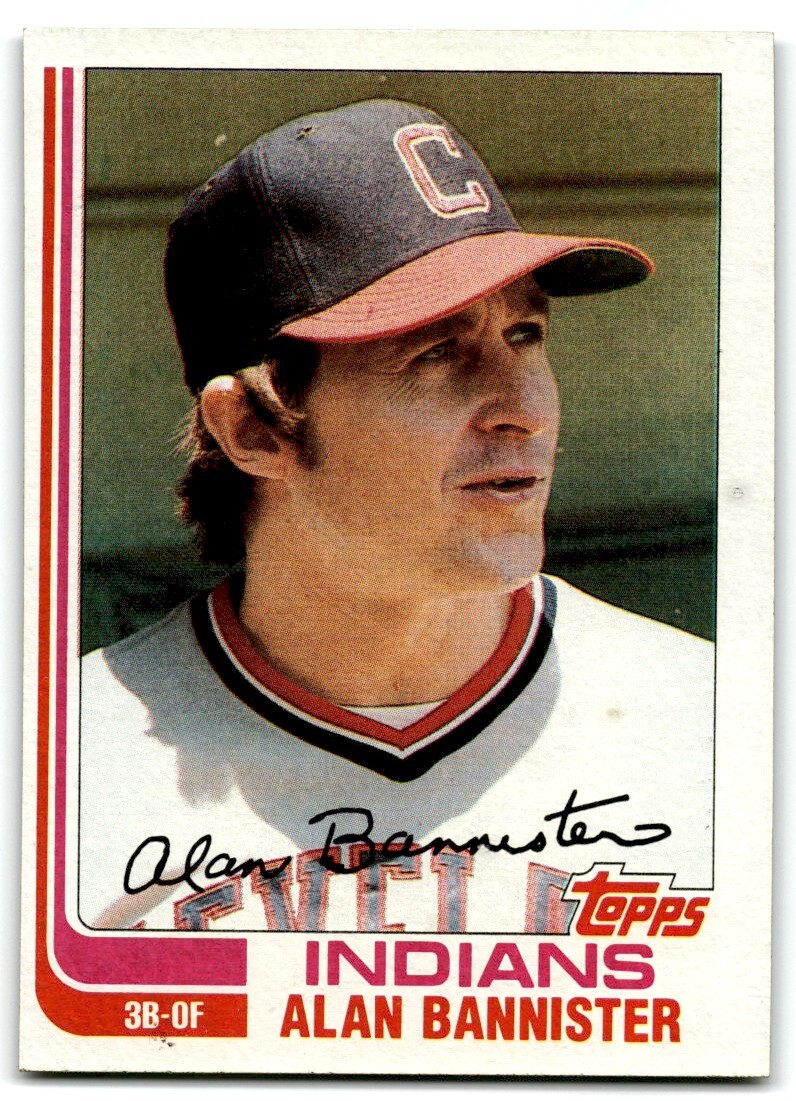 1982 Topps Alan Bannister Cleveland Indians #287 | eBay
