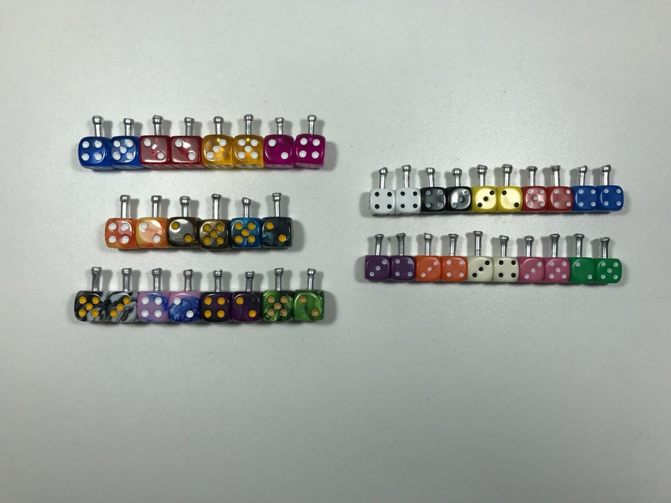 DICE CAP cable end tips crimps bicycle brake OldSchool BMX MTB GJS SE ...
