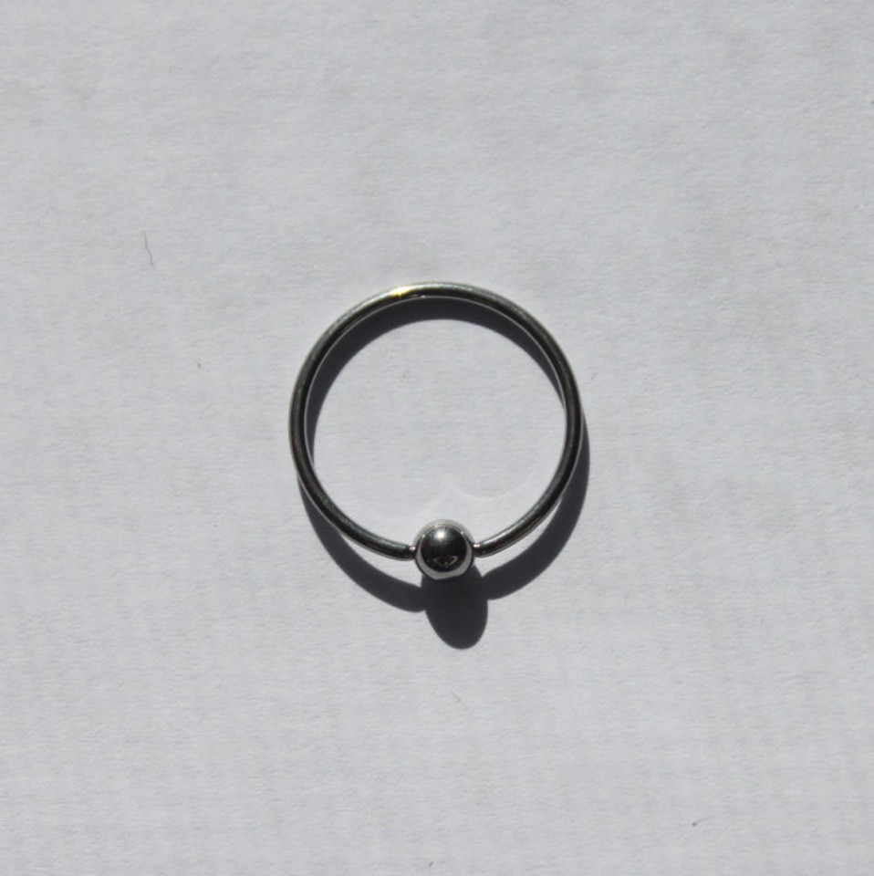 16g CBR Captive Bead Ring Body Piercing Stainless Steel | eBay