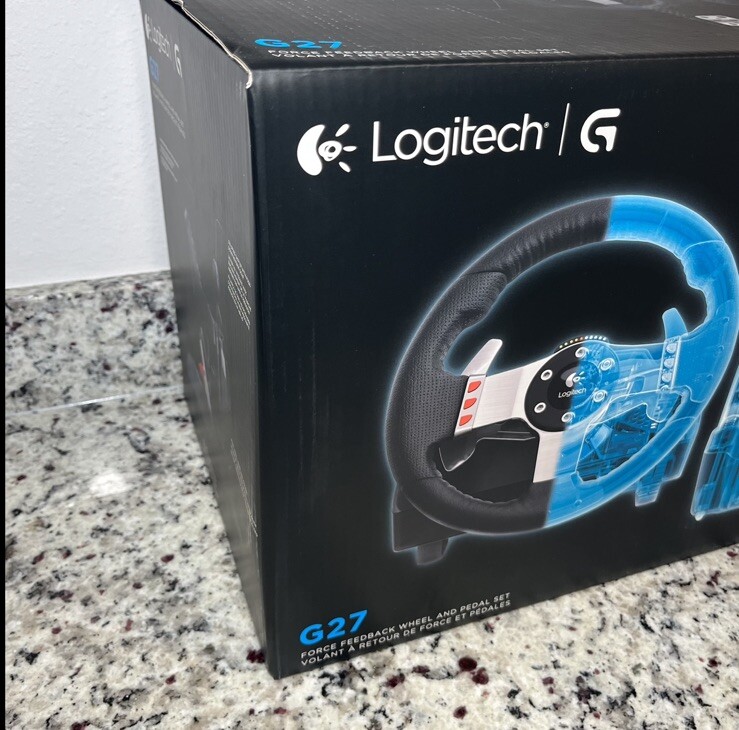 Logitech G27 Racing Wheel - Black for sale online | eBay