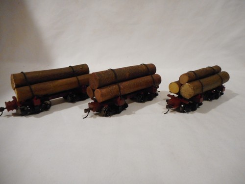 Bachmann On30 Scale Skeleton Log Car 3-Pack (2) | eBay