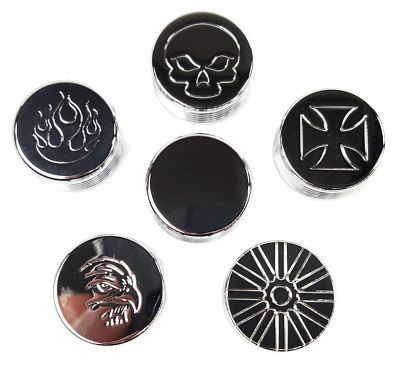 Chrome Socket Cap Screw Cover Caps USA Made Chrome Plated Brass Bolt ...