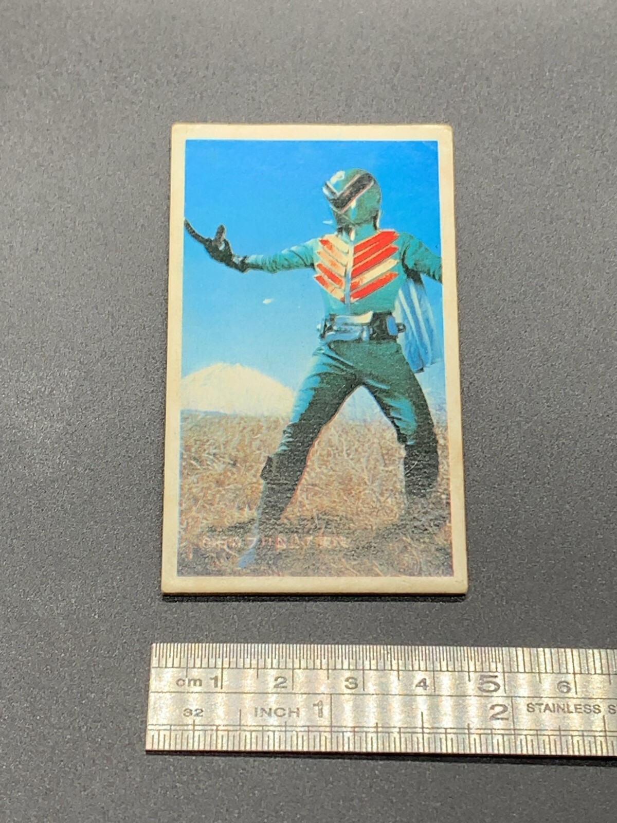 Goranger Green 01 Shotaro Ishinomori Old Menko Card Japanese | eBay