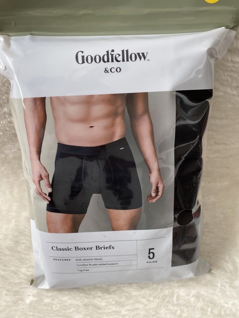 Goodfellow & Co Mens Classic Boxer Briefs 5 Pairs Small 28/30 | eBay