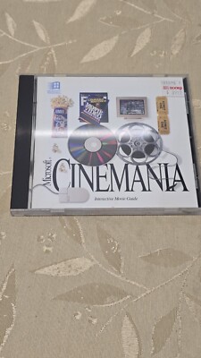 Microsoft Cinemania Interactive Movie Guide CD ROM PC Multimedia ...