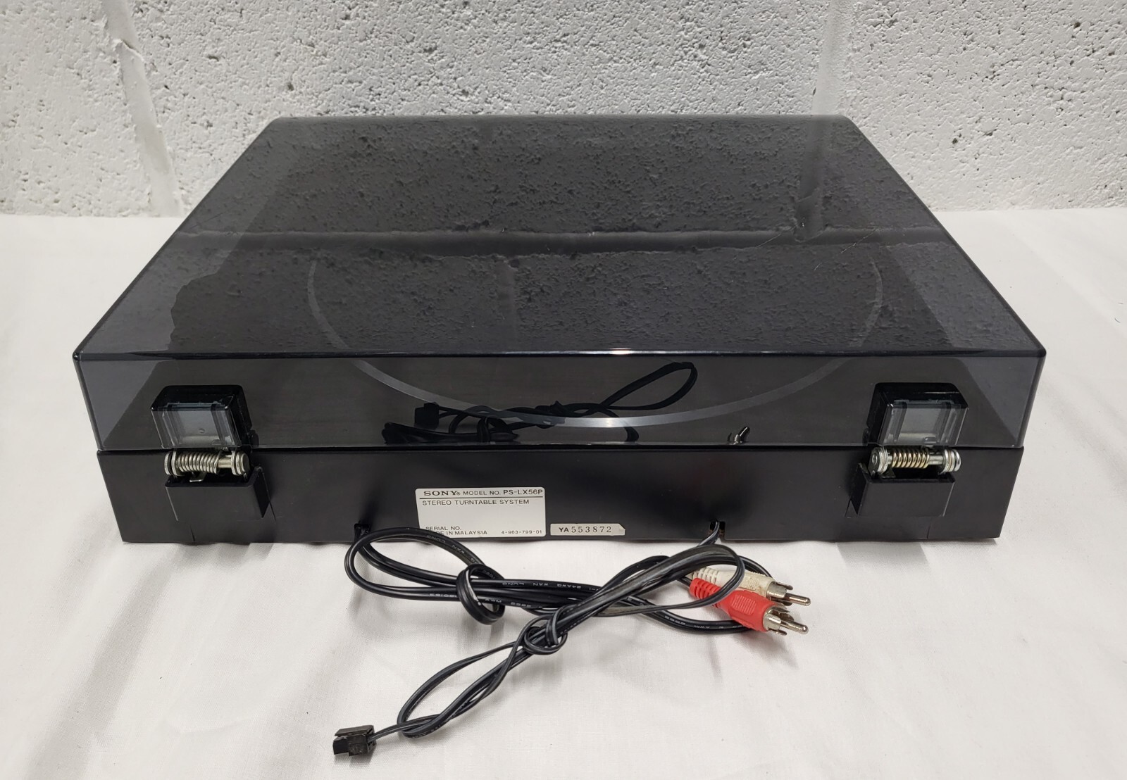 Sony Ps-lx56p Turntable Record Player Deck Servo Controlled PSLX56P ...