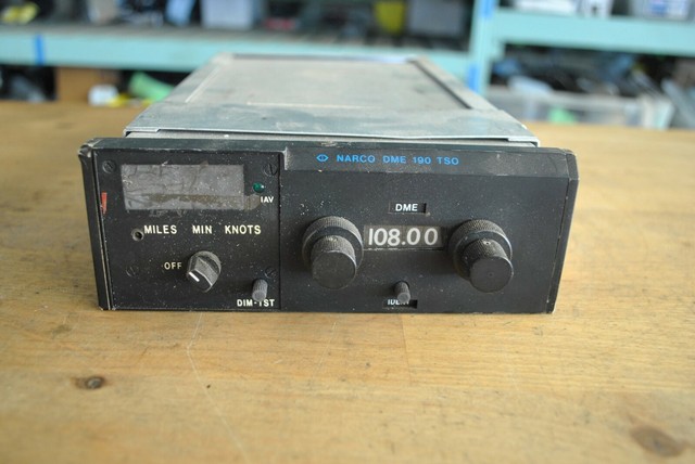 Narco DME 190 TSO Interrogator With Tray and Connector for sale online ...