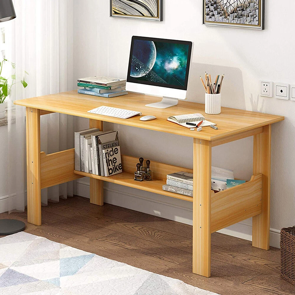 Simple Wood Computer Desk
