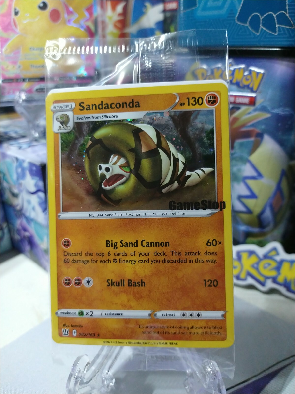 Pokémon - Sandaconda 082/163 *Gamestop Promo* - SEALED! | eBay