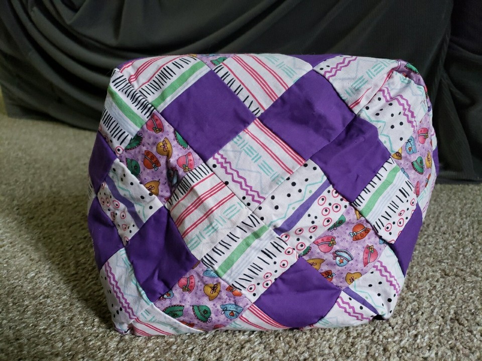 Lot Of 2 Handmade Multi Colored Quilted Bags | eBay