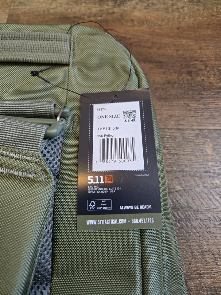 New 5.11 Tactical LV M4 Shorty 18L Rifle Bag 56474 Python Weapon ...