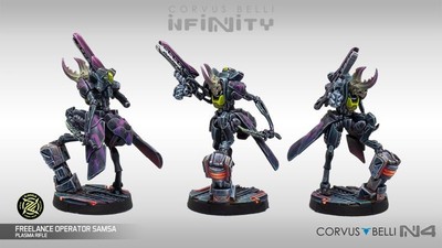 Corvus Belli Infinity LE Samsa NA2 Mercs Haqqislam JSA Aleph Tohaa | eBay
