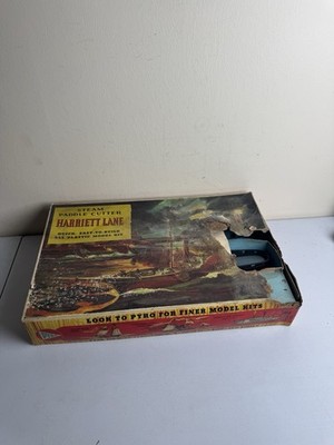 Vintage Pyro Steam Paddle Cutter Harriett Lane Model Kit#249 | eBay