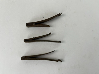 3 Carbine Mainspring Rifle Part Original Percussion Powder Main Springs ...