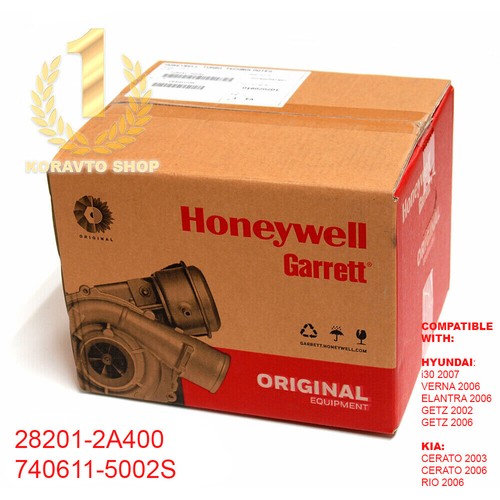 New Garrett Turbocharger 28201-2A400 740611-5002S for i30 Elantra Getz ...