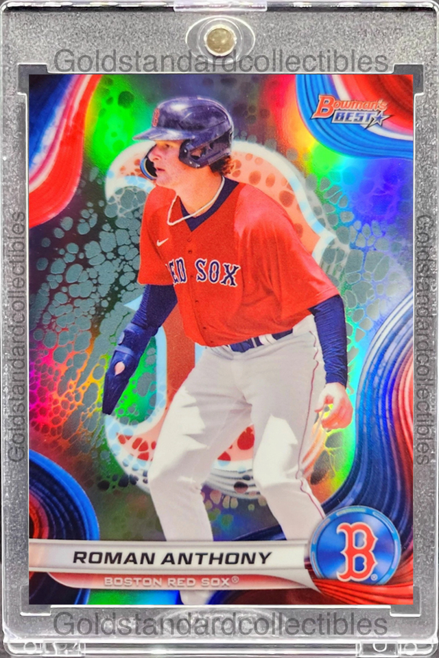 Roman Anthony RARE ROOKIE REFRACTOR BOWMAN CHROME INVESTMENT CARD SSP ...