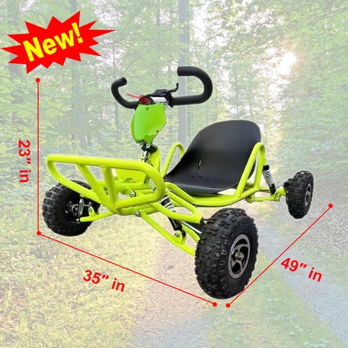 Off Road Go Cart , Ride On Car for Kids and Adult, Max Speed 25Mph, Age ...