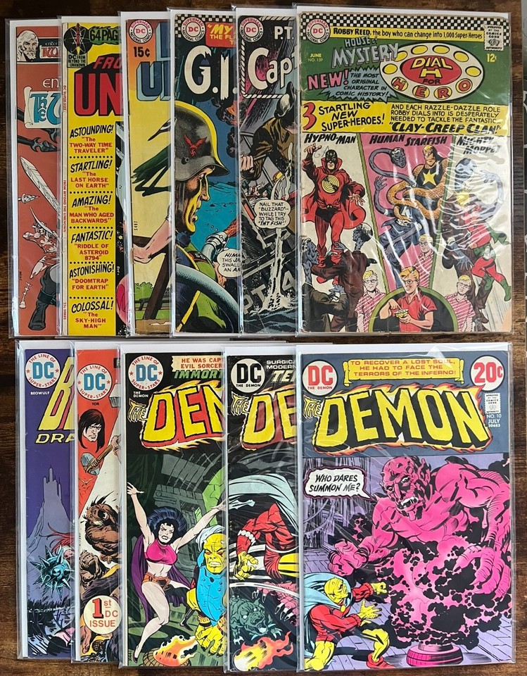 LOT OF 131 SILVER & BRONZE AGE DC COMICS B-TIER TITLES & KEYS - 1st App DarkSeid | eBay