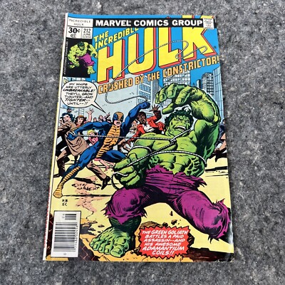 The Incredible Hulk #212, Jun 1977, The Constrictor | eBay