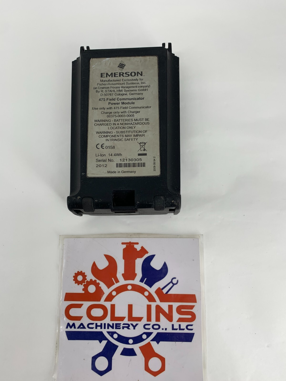 Emerson Rechargeable Lithium-Ion Power Module for the 475 Field ...