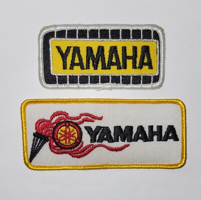 Lot (2) Vintage Yamaha Embroidered Patches | eBay