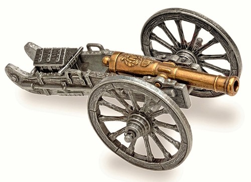 Colonial Miniature Napoleonic Civil War Cannon - Revolutionary - Denix ...