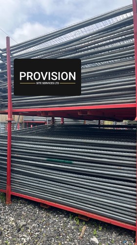 Ex Hire Used Heras Harris Event Fence Panels - Site Security Temporary ...