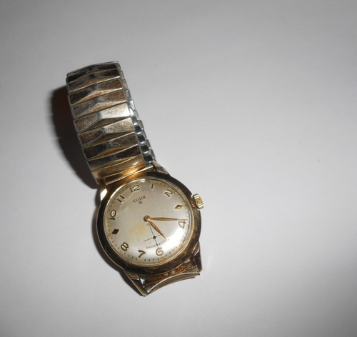 ELGIN 19 SHOCKMASTER MEN'S MECHANICAL WRIST WATCH. | eBay