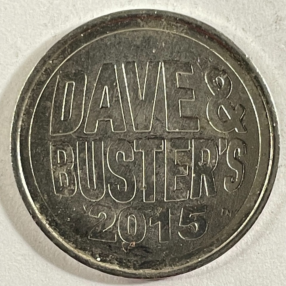 2015 Dave & Buster's Token | eBay