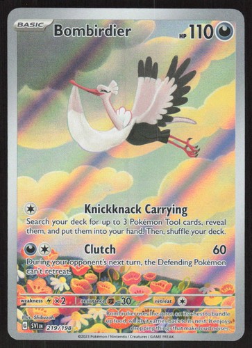 Pokemon TCG SV01: Scarlet & Violet Base Set #219/198 Bombirdier NM | eBay