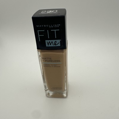 3-Maybelline New York Fit Me Matte + Poreless Foundation Makeup Natural ...