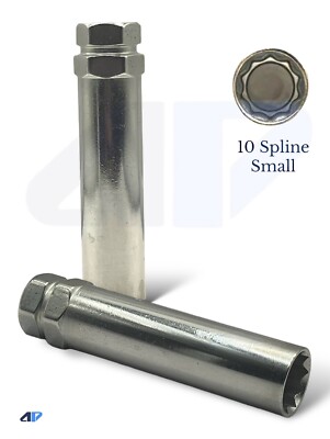 10-Spline Lug Nut Tool Key Adapter Socket, Passenger w/ 3/4 & 13/16 Hex ...