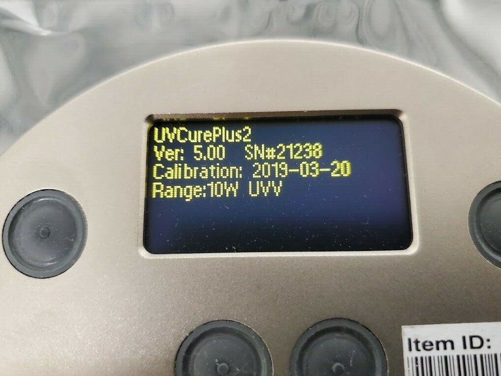 EIT UVICURE PLUS II Radiometer 10W/cm2 10W UVV UV Peak Irradiance Meter ...