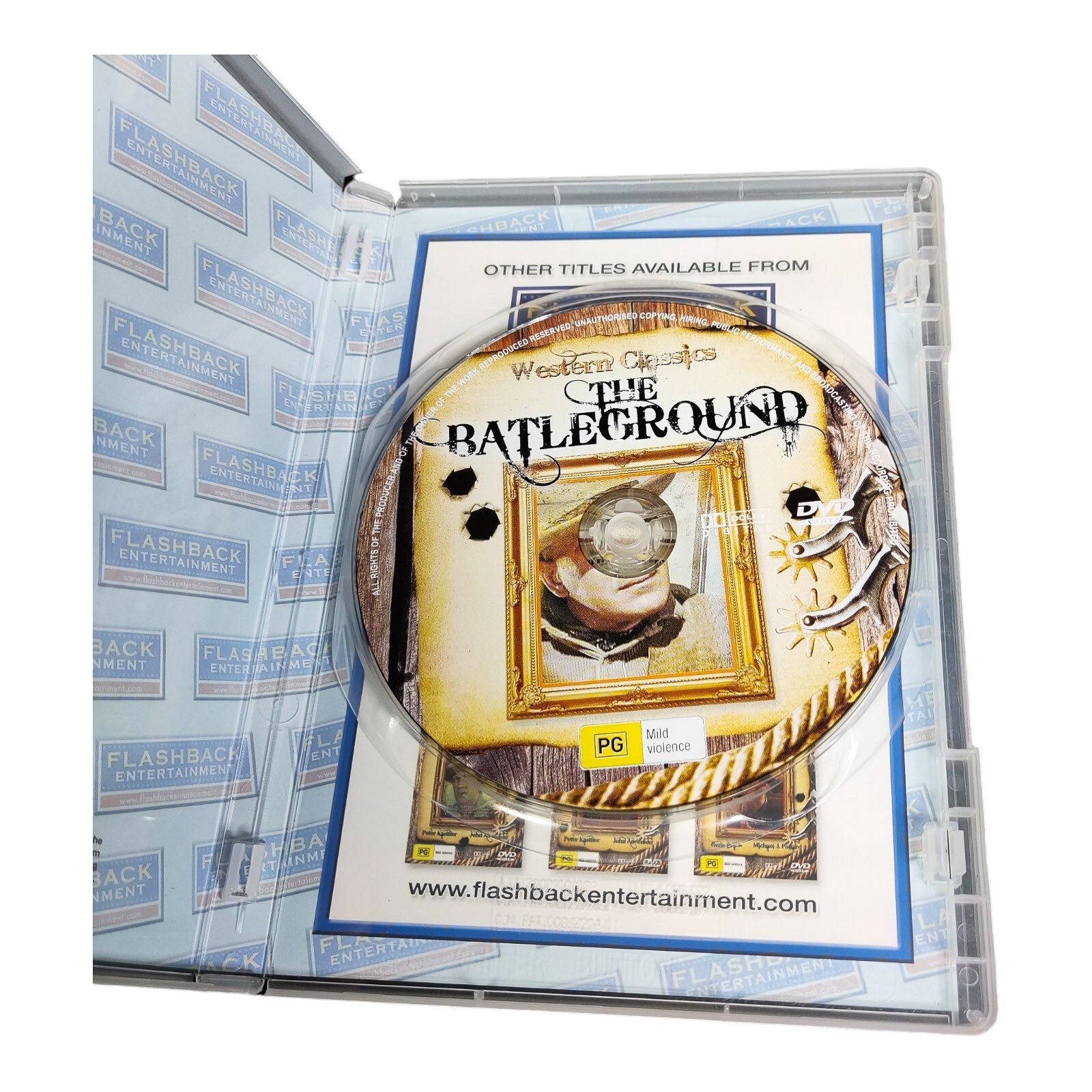 The Battleground (Cimarron Strip) DVD Western Stuart Whitman Don ...