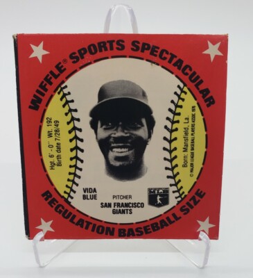 Vida Blue Limited Edition San Francisco Giants 1979 Wiffle Ball Box ...