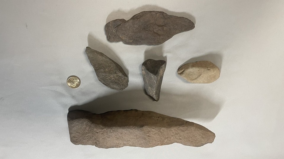 Paleo Native American Stone Tools Effigy Artifacts | eBay