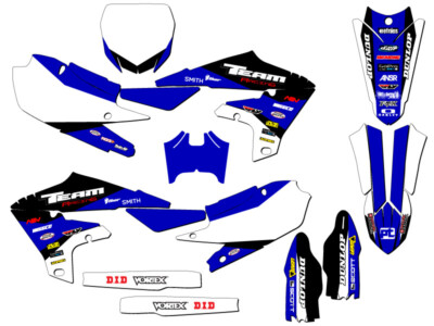 2019-2020 YAMAHA YZ 450FX GRAPHICS KIT DECALS DECO DECOR STICKERS ...