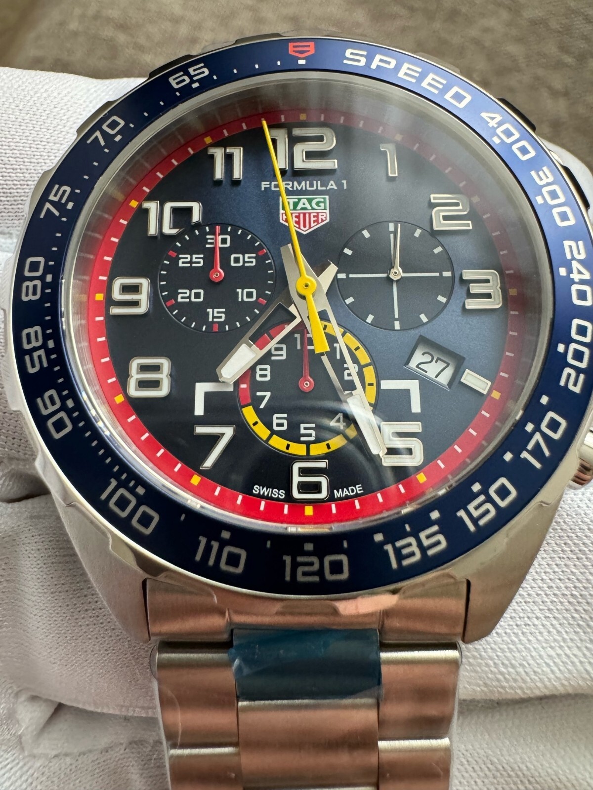 TAG Heuer Formula 1 X Red Bull Racing Quartz 43MM SS Men's Watch ...