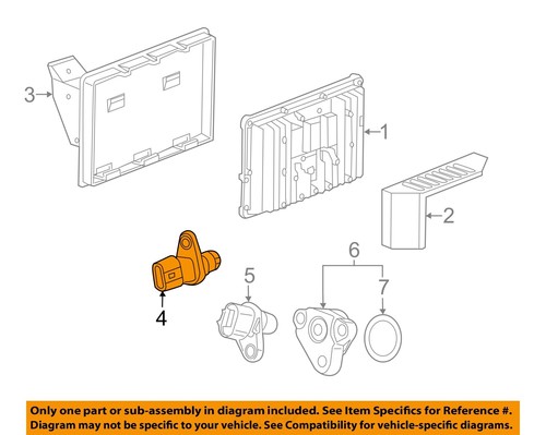 GM OEM 16-23 Cruze Electrical Ignition System-Camshaft Sensor 12636947 ...