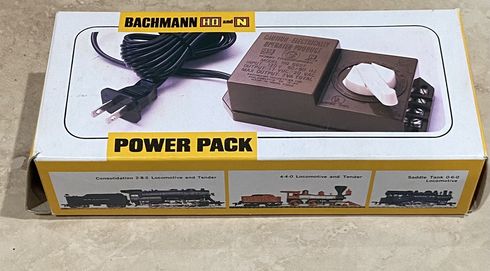 Vintage Bachmann HO Scale Electric Train Set - 4 trains, Power Pack ...
