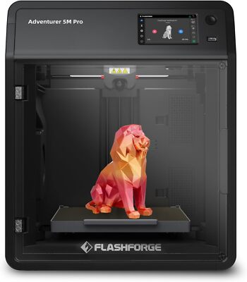 Flashforge Adventurer 5M Pro 3D Printers 600mm/s High Speed with Auto ...