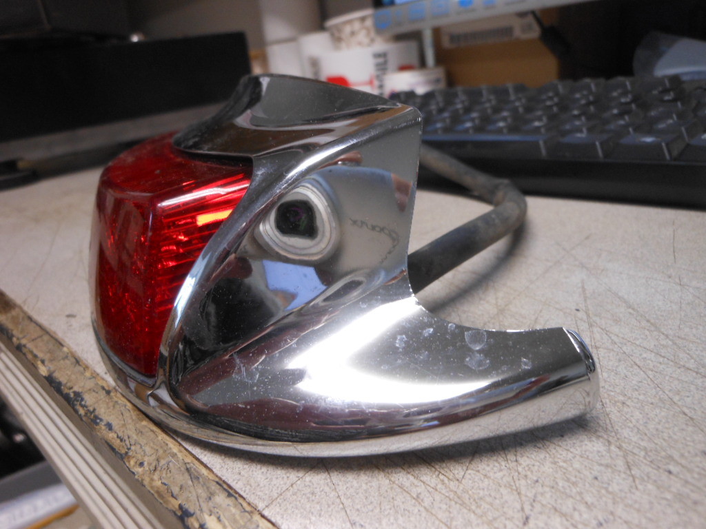 Harley Davidson Rear Fender Tip Brake Light 09 & Up FLHTC FLHTCU FLHTK ...
