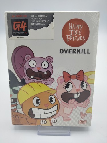 Happy Tree Friends - Overkill Box Set (DVD, 2005, 3-Disc Set), Brand ...