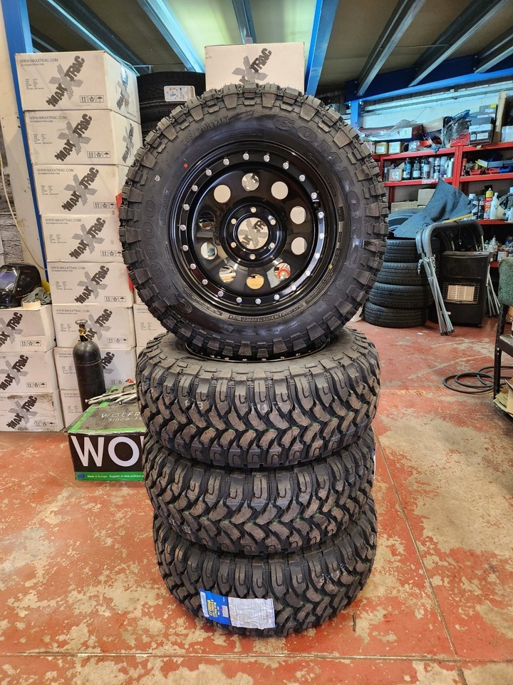 Ford Ranger Wheels & Tyres 17" Wheels & MT CF3000 tyres x 4 Faux ...