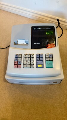 Sharp XE-A102 Electronic Cash Register With Key | eBay