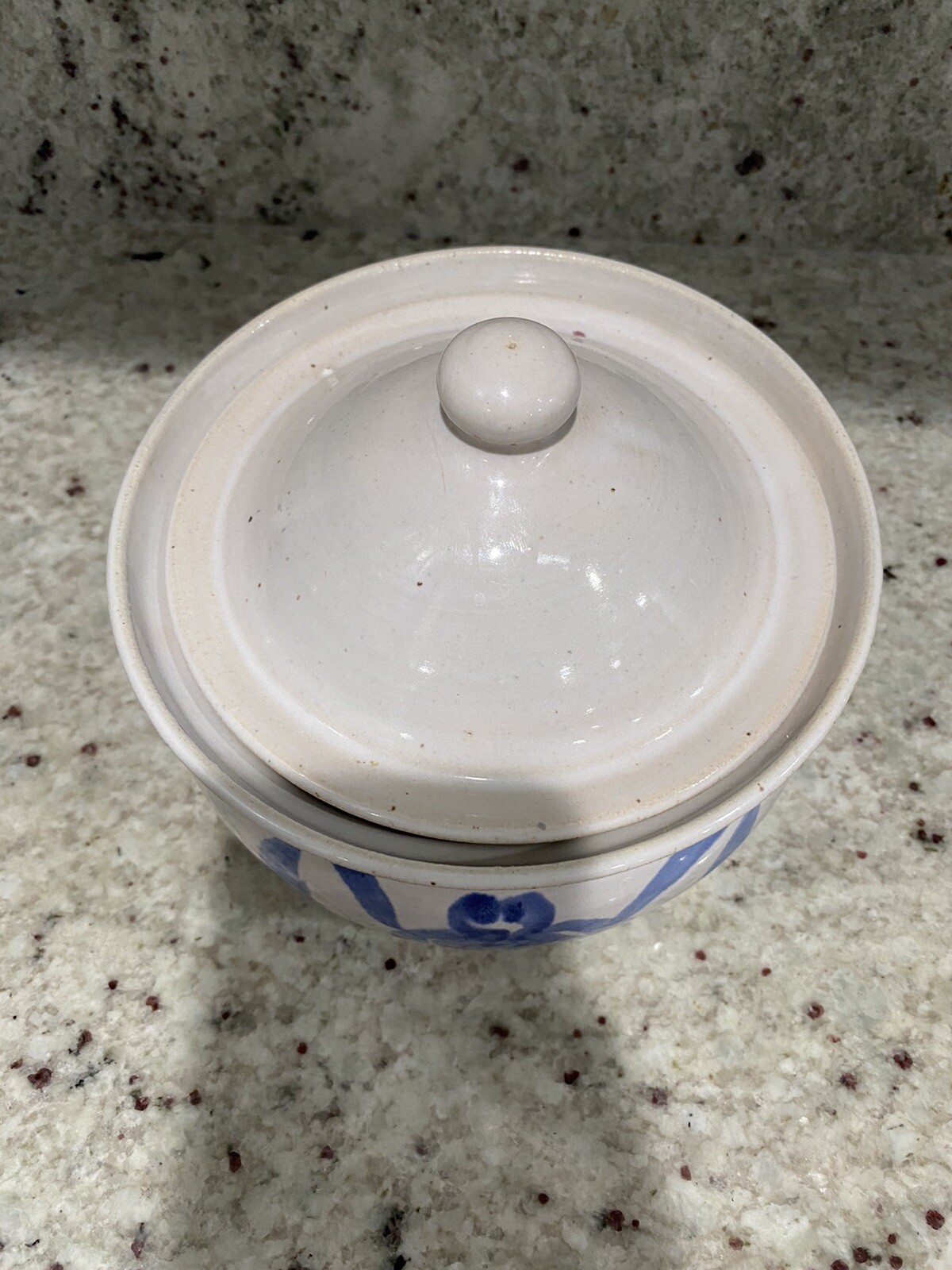 Handmade Phil Morgan Pottery Bean Pot Bowl Seagrove North Carolina ...