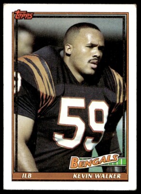 1991 Topps Kevin Walker Rookie G8 Cincinnati Bengals #261 | eBay