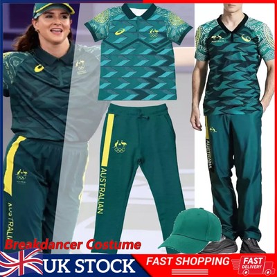 Raygun Australian Breakdancer Uniform Costume Rachael Gunn Polo Shirt ...