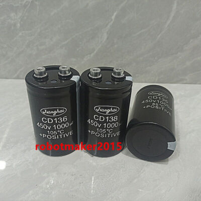 CD135 450V 1000μF 1000MFD Electrolytic Capacitor 50*80 85 Degree （Screw ...